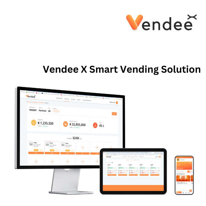 Vendee X - the first smart vending machine provider in Laos